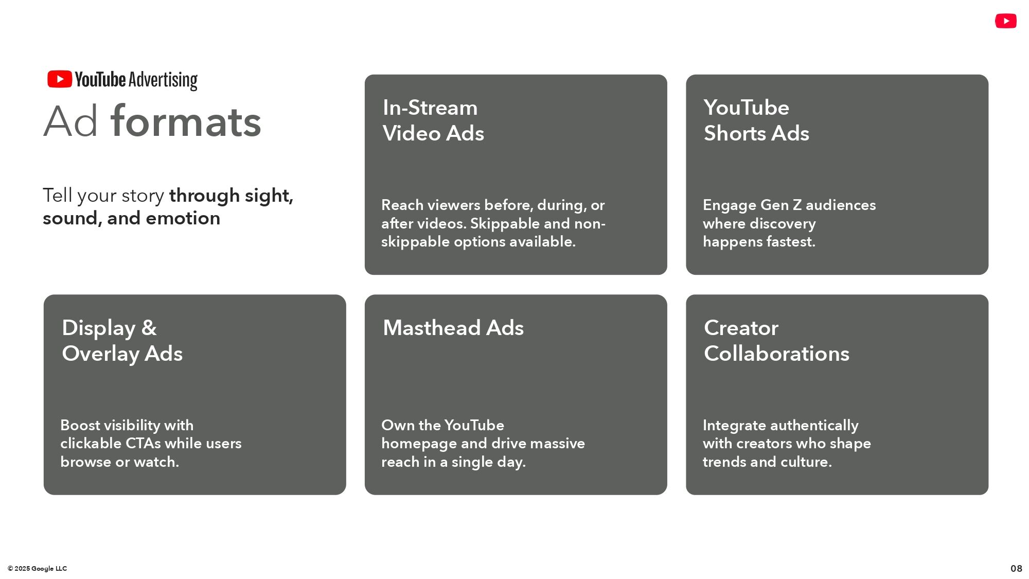Youtube Pitch Deck Template - Pitch Deck Studios